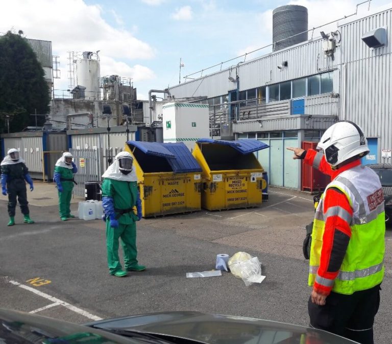 Spill Response Team Training with Huntingdon Fire Brigade \ Encocam
